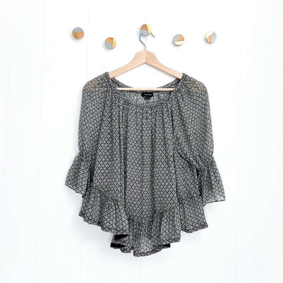 Isabel Marant | Tops | Isabel Marant Adriana Silk Ruffle Top Blouse ...